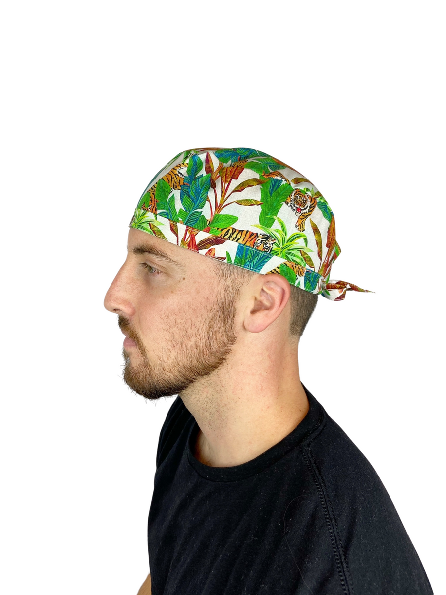 Jungle Tiger Men's Scrub Cap – Mountain Caps